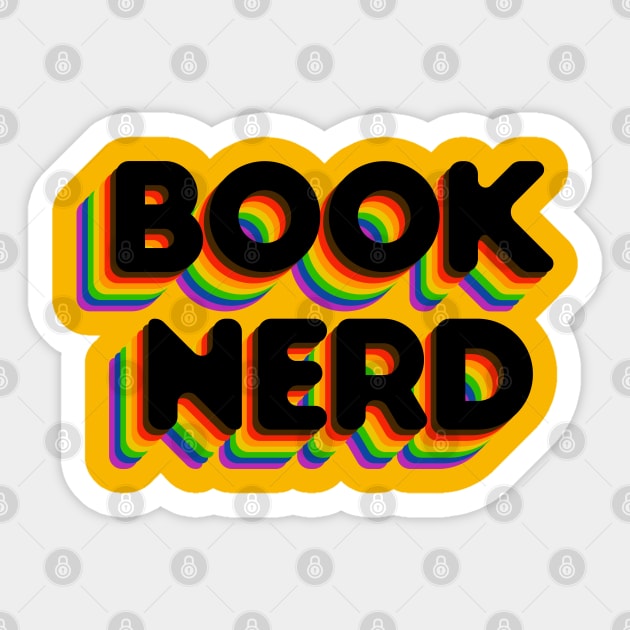 Unleash Your Inner Book Nerd - Book Nerd - Sticker | TeePublic